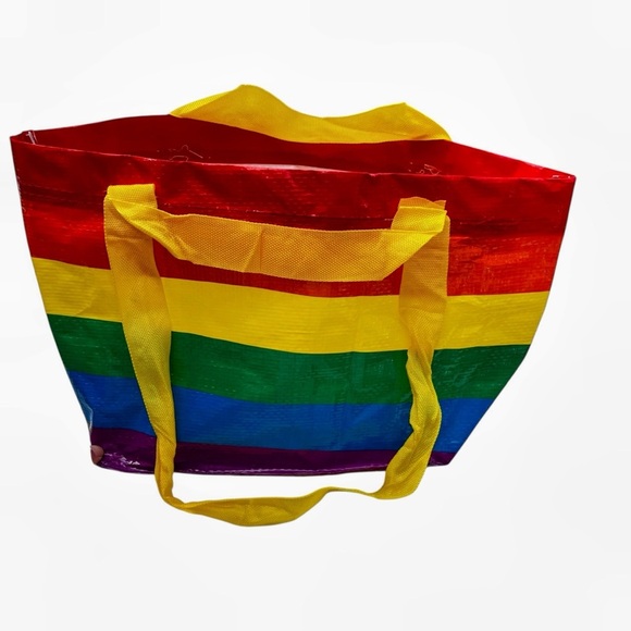 IKEA | Bags | Ikea Storstomma Rainbow Bag Small Shopping Storage Gay ...